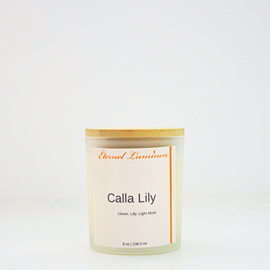 Calla Lily Candle – Eternel Luminen