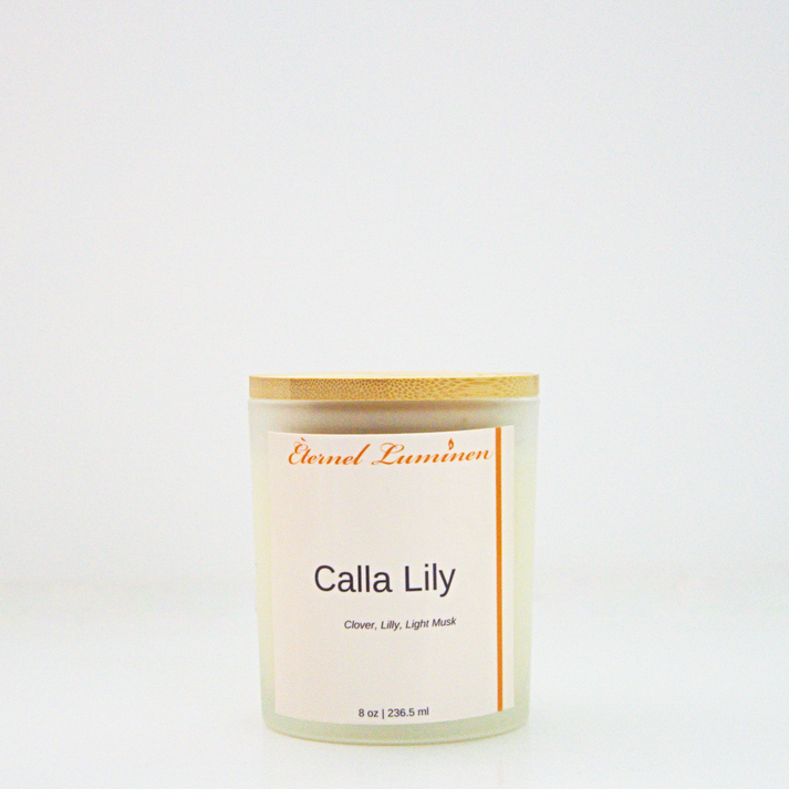 Calla Lily Candle – Eternel Luminen